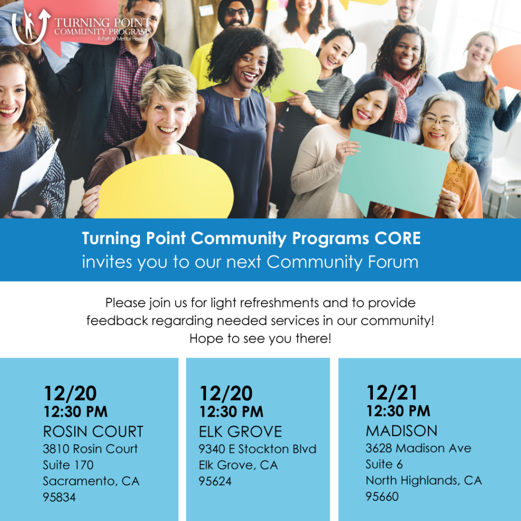 CORE Community Forums - Turning Point Community Programs